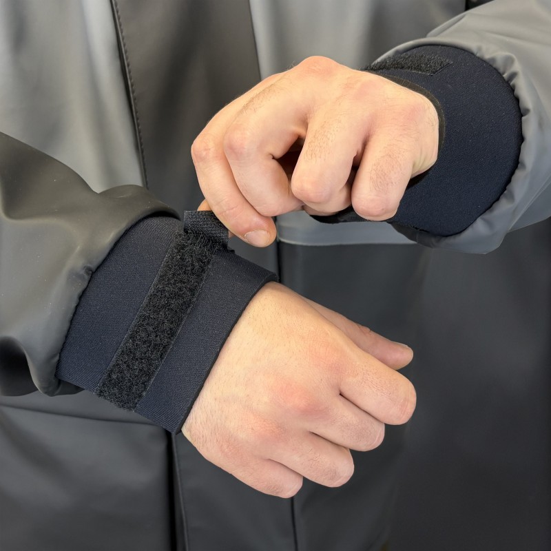 Team Vass 350 Winter Lined Waterproof Jacket Edition 2 - Grey/Black